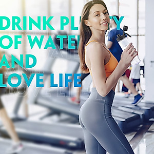 Shellwei 12 Pack Sports Water Bottles Bulk 24 oz Clear Water Bottle with Spout Lid Plastic Leak Proof Portable Sports Bottles 700 ml Bike Water Bottles with Handle for Fitness Outdoor Sports School