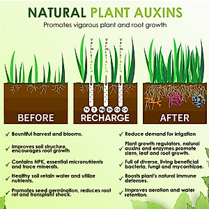 VermisTerra Earthworm Castings - (5 LB) 2.7 qts - 100% Organic Earthworm Castings - All Natural Plant Fertilizer - Soil Enhancer - Potting Mix for Plants, Vegetables, Flowers, Indoor + Outdoor