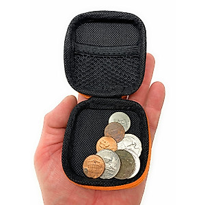 Bulk 24 Pack of Square Hard Foam Earbud Storage Cases