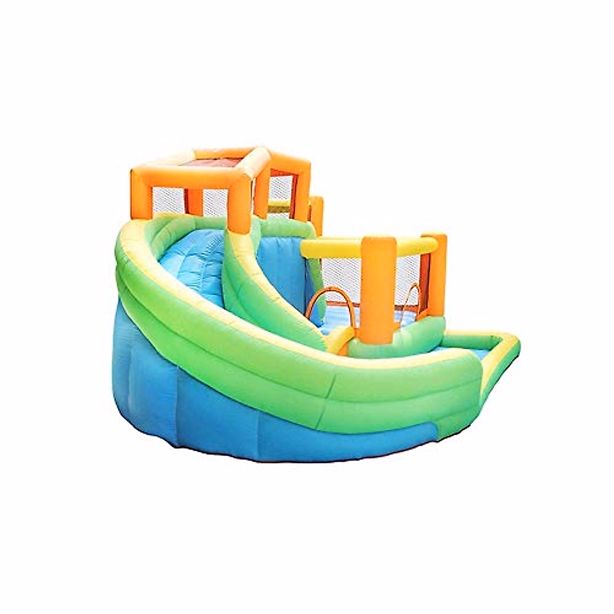 Bouncy Castles Inflatable Castle Family Children's Playground Outdoor Play Equipment Small Trampoline Slide Combination Inflatables & Bouncy Castles