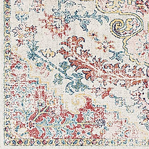 Artistic Weavers Odelia Vintage Bohemian Area Rug,7'10" x 10',Blush/Yellow