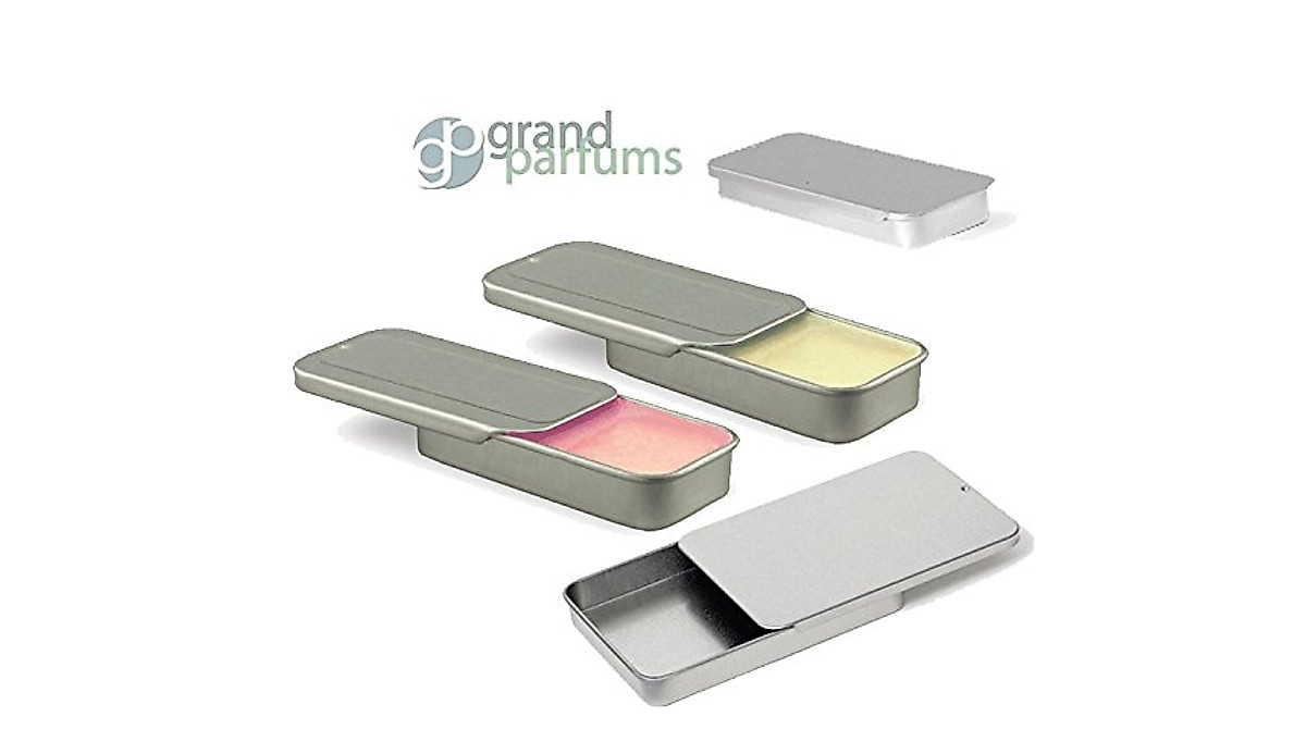 Baoblaze Metal Slide Top Tin Containers (small) for Crafts Geocache ...