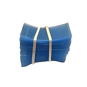 45 x 23 mm Clear Perforated Shrink Bands Fits Cap Diameter 3/4 to 1 Inch Bundle of 100