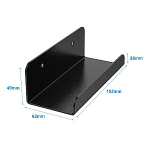Universal Power Brick Mount and Game Controller Holder Wall Mount with Screw Kit for for All Xbox Series