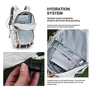 MOUNTAINTOP 40L Hiking Backpack for Women Outdoor Backpack with Rain Cover for Camping,Cycling and Traveling