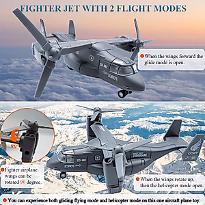 OTONOPI Military Helicopter Toy Marines Force Plane Model Alloy Plane Transport Army Aircraft Fighter Jet Die-Cast Metal Pull Back Airplanes with Lights and Sounds for Kids or Collection