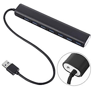 OSALADI USB Hub USB Hub USB Hub USB Hub 7-in-1 Computer Hub Adapter with Cable Multi-Port Expansion Transfer Adapter for Pc Laptops Tablets USB Splitter USB Splitter USB Adapter USB Adapter