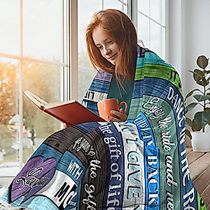 Worktisky Son Gifts Blanket,Son Blanket from Mom Dad,Dad/Mom to Son Gifts for Fathers Day,Birthday Gifts for Grown Son from Mom Dad,Valentines Gift for Son,Christmas Graduation Gift for Son 60"X 50"