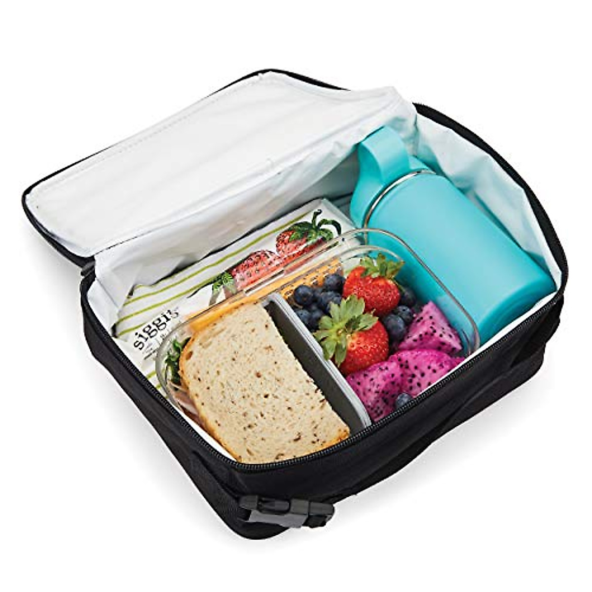 PackIt Freezable Classic Lunch Box, Black
