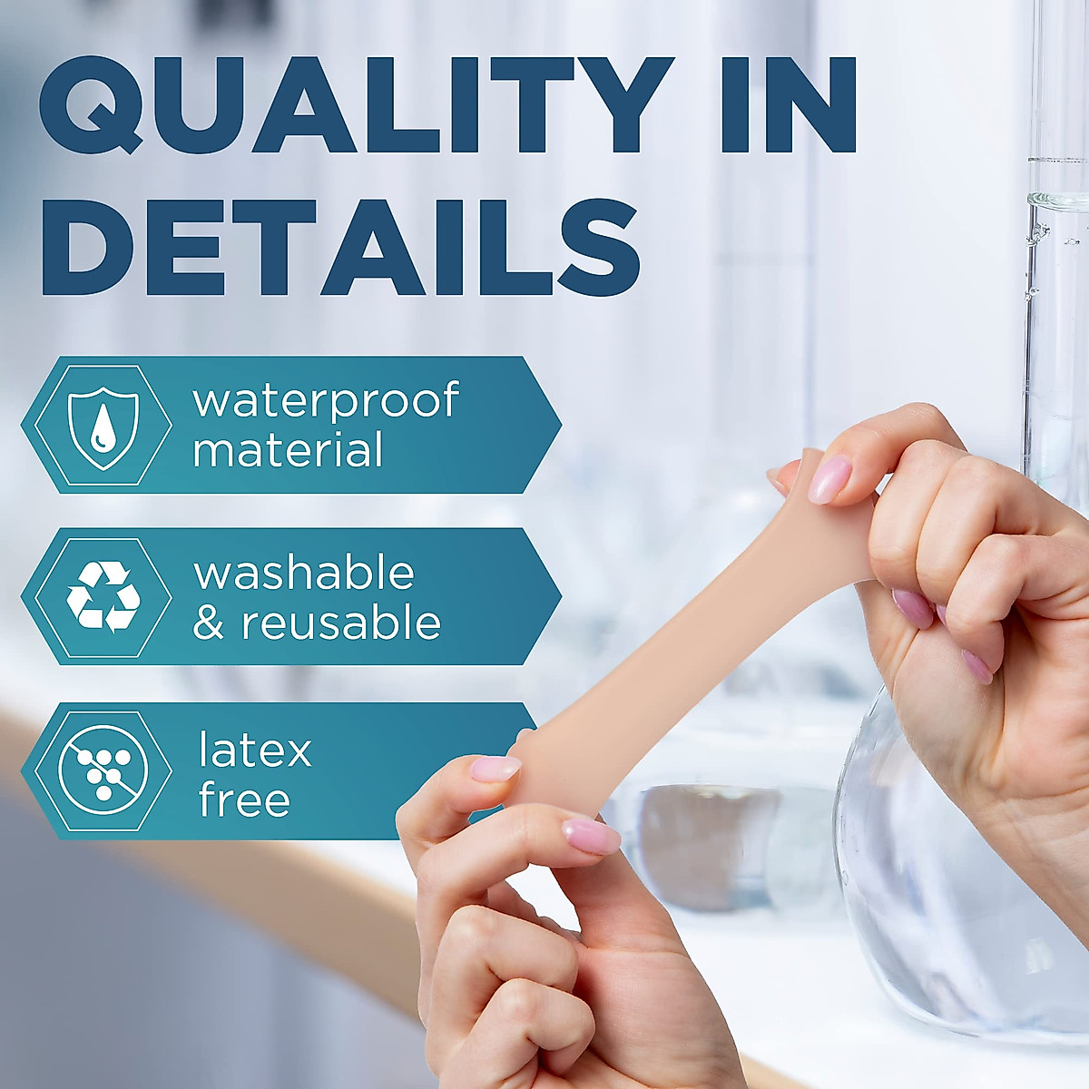 Homergy Original Soft Gel Toe Cap - 6 Big Toe Protectors for Women & Men, Cushioning Toe Sleeves to Provide Relief from Missing/Ingrown Toenails, Corns, Calluses, Blisters, Hammer Toes