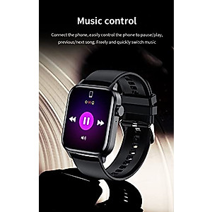 Smart Watch for Women Men, Waterproof Smartwatch Fitness Tracker for Android iOS Phones, 1.81” HD Smartwatch with Heart Rate Monitor, Step Counter, Receive Make Calls
