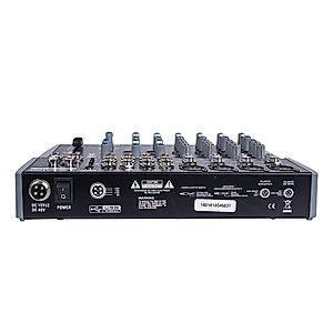 Sound Town Professional 12-Channel Audio Mixer with USB interface, Recording, EQ, Bluetooth, DSP and 48V Phantom (TRITON-A12BD)