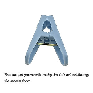 Hahiyo Plastic Clothespins Sock Clip Laundry 2inch Length with Spring Strong Grip Windproof Easy Pinch Hang Save Space Not Damage Leave Pinch Mark for Clothesline Towel Assorted 18PCS