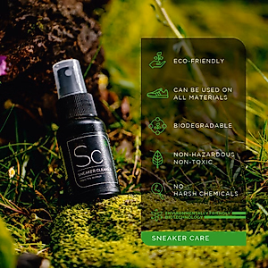 SNEAKER LAB Shoe Cleaner Spray - Perfect For Suede, Leather & Various Other Materials 1.7 oz