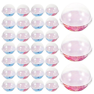 50pcs Box Muffins Cake Container with Lids Mini Cupcake Containers Moon Cake Containers Individual Cupcake Containers Cake Carrier Single The Pet Plastic Boxes