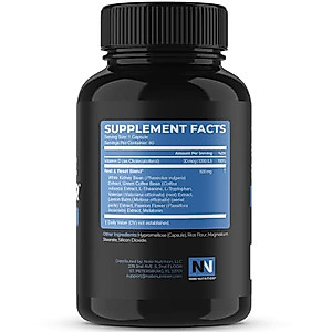 Night Time Fat Burner | Shred Fat While You Sleep | Hunger Suppressant & Weight Loss Support Supplements for Women & Men | Burn Belly Fat, Support Metabolism & Fall Asleep Fast | 60 Nighttime Pills
