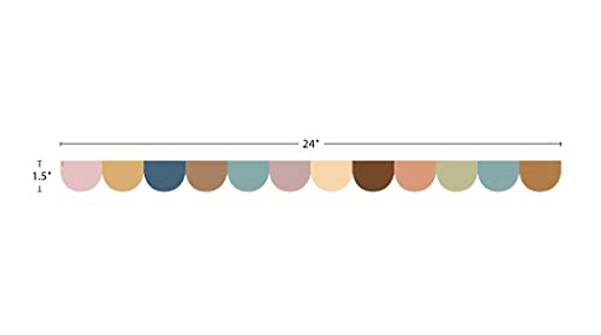 Decorate Classrooms with Scalloped Magnetic Borders