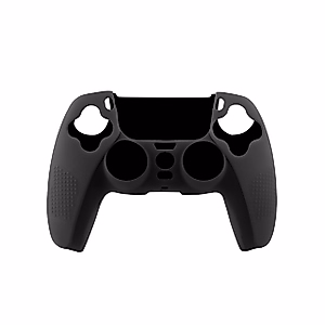 Deluxe Master Pak for PlayStation®5 | Dual Controller Charge Base | High Quality Wired Ergonomic Headset Designed for Over Ears | Silicone Grip Controller Cover and 8 Thumb stick Caps