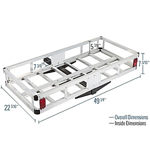 Apex HCCA-2249 48' Aluminum Cargo Carrier with 5/8' Hitch Pin