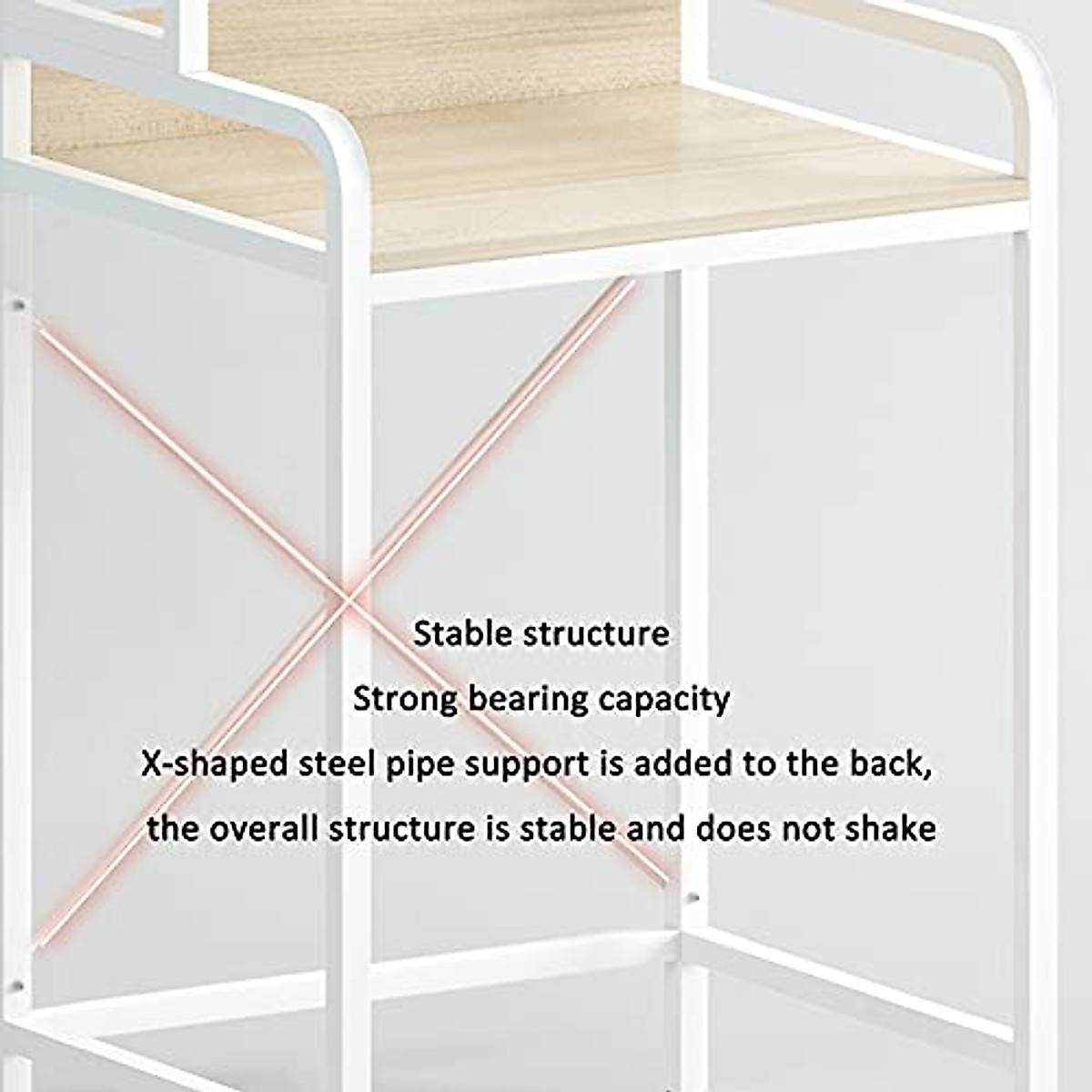 BKGDO Washer Storage Frames Floor Standing for Over Toilet,Thickened Carbon Steel Frame Washinghine Shelf,Drum Washinghine Rack,Space Helper for Bathroom/177Cm/Black/177Cm