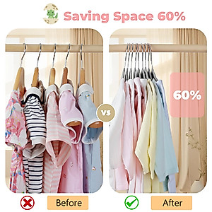 MangoKit Baby Clothes Hangers with Movable Clips 10 Pack,11.8 Inch Kids Velvet Hangers Non-Slip, Swivel Hook,Space-Saving Children's Coat Hangers for Skirts,Pants,Dresses,Jackets(Grey)