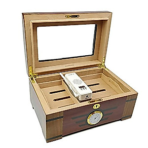 HumidiCup® S1 Electronic Cigar Humidifier, Small Size for 40-150 Cigar Count Humidor, Slim Profile For Desktop Humidors, 60% to 80% Setting Range