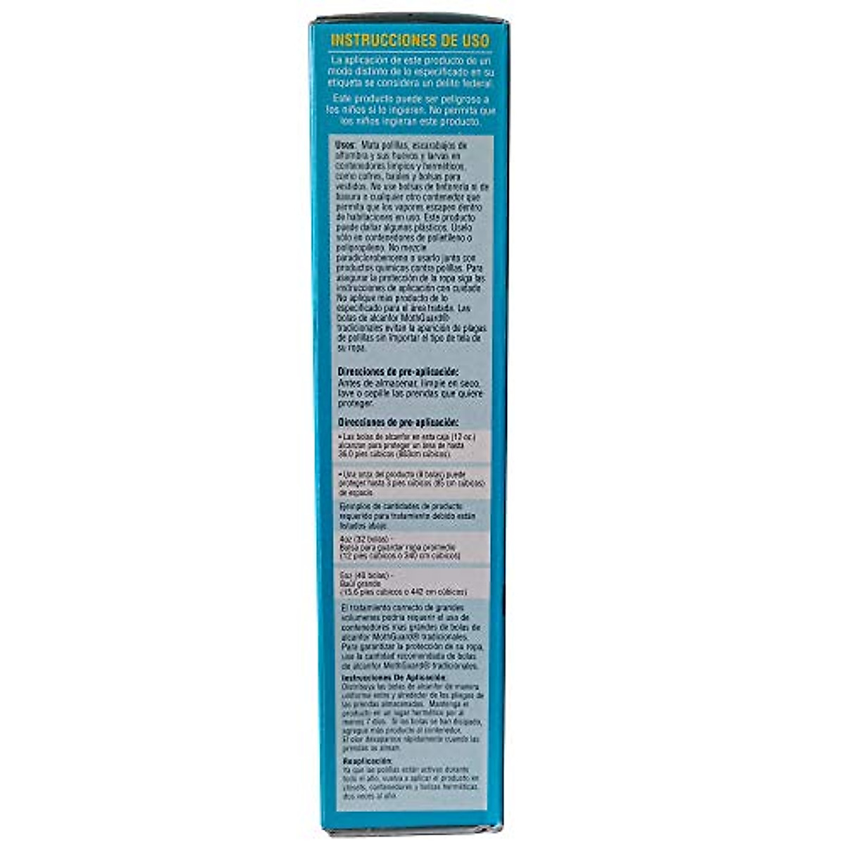 MothGuard MG12 Old Fashion Moth Balls 12 OZ Original Scent