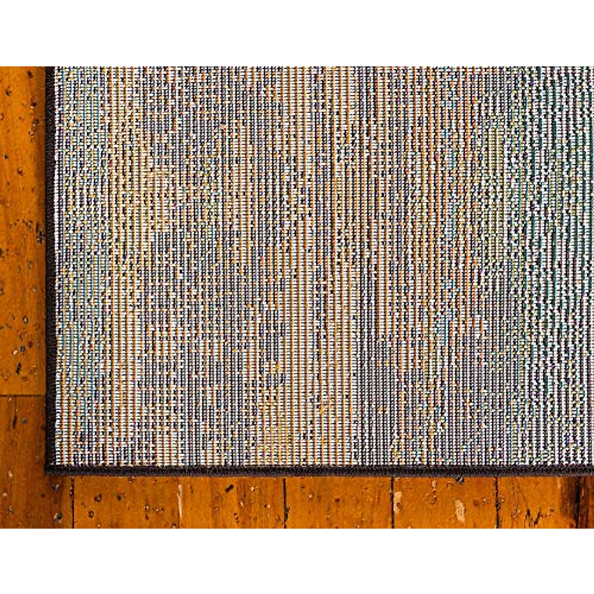 Unique Loom Jardin Collection Colorful, Vibrant, Abstract Watercolor Area Rug, 5' 1" x 8' Rectangle, Multi/Beige