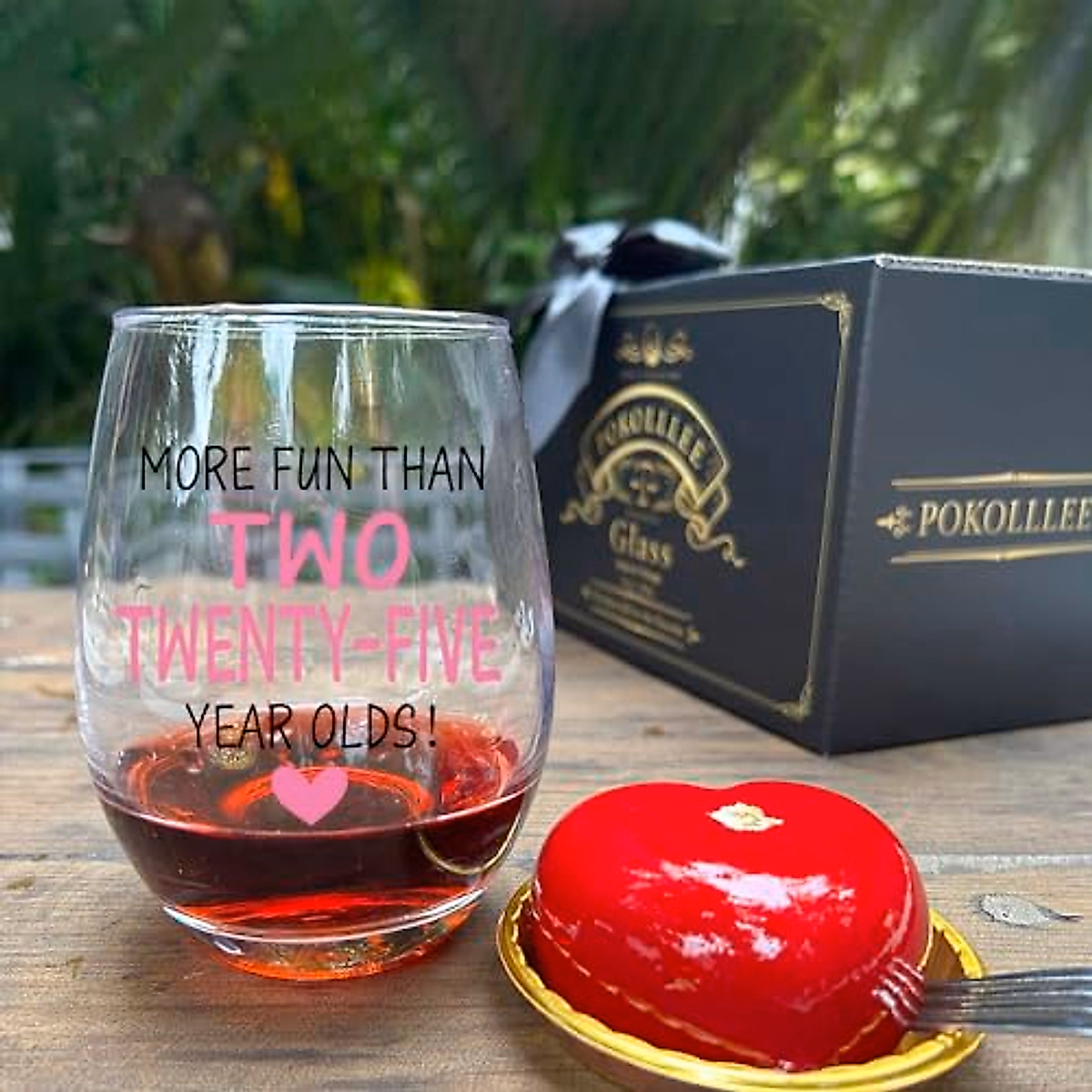 Pokolllee Happy 50th Birthday Wine Glass 50th Birthday Gifts for Women, Funny 50 Birthday Gift for Mom Girlfriend Bestie Friends Wife Coworker, Turning 50th Birthday Gifts, 50 Years OLd Birthday Gift