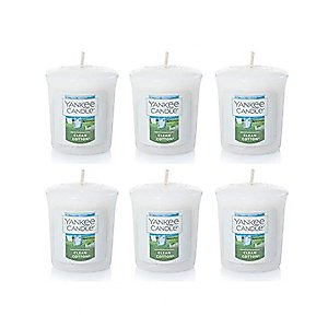 Yankee Candle Lot of 6 Clean Cotton Votive Candles