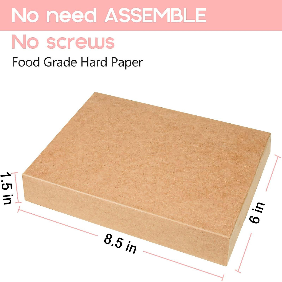 Vowcarol Cake Pop Holder Boxes Cake Pop Display Stand with Cover Candy Apple Boxes with Hole Cake Pop- 4 Packs 4 PCS