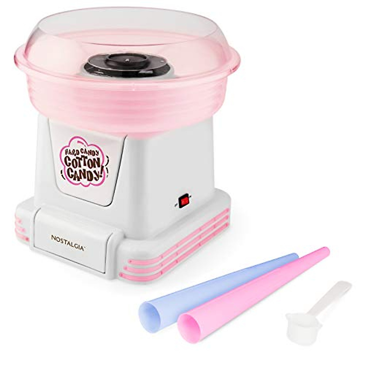Nostalgia PCM805 Hard & Sugar-Free Candy Cotton Candy Maker