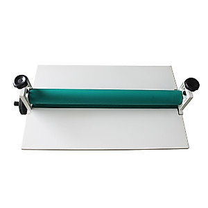 INTBUYING Laminating Machine with Crank Manual Cold Roll Laminator Machine with Laminating Sheets Max 29.5 in Film 0.4In Thickness Foldable for Commercial Personal Office