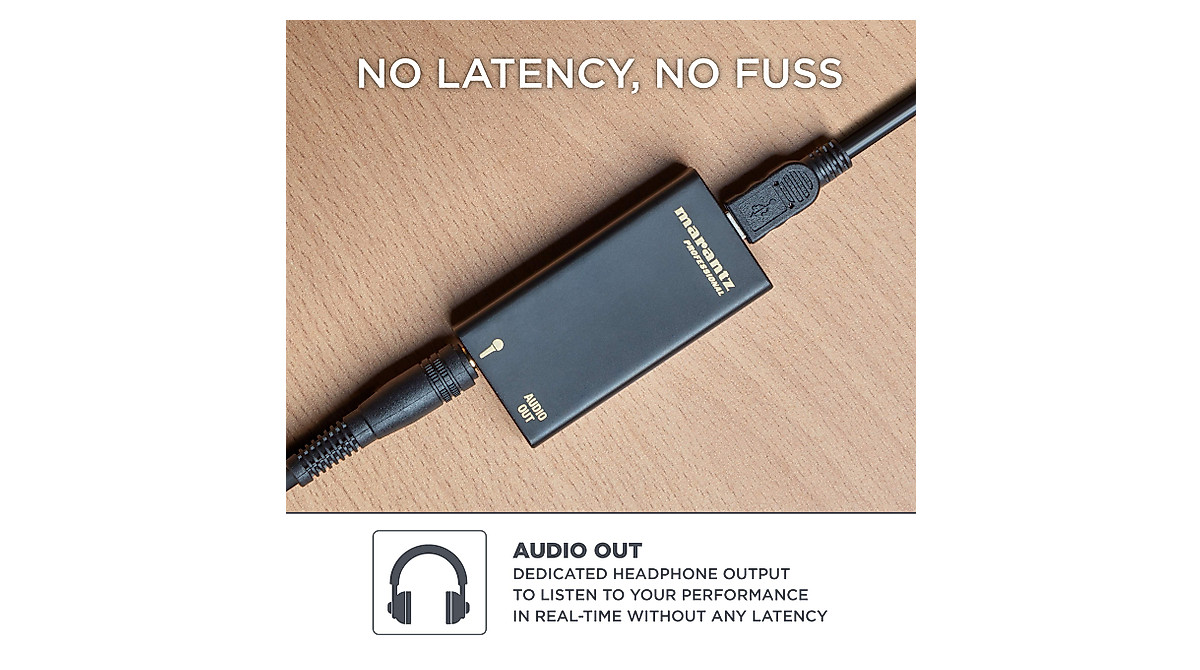 Marantz M4U USB Condenser Microphone for Podcast & Streaming