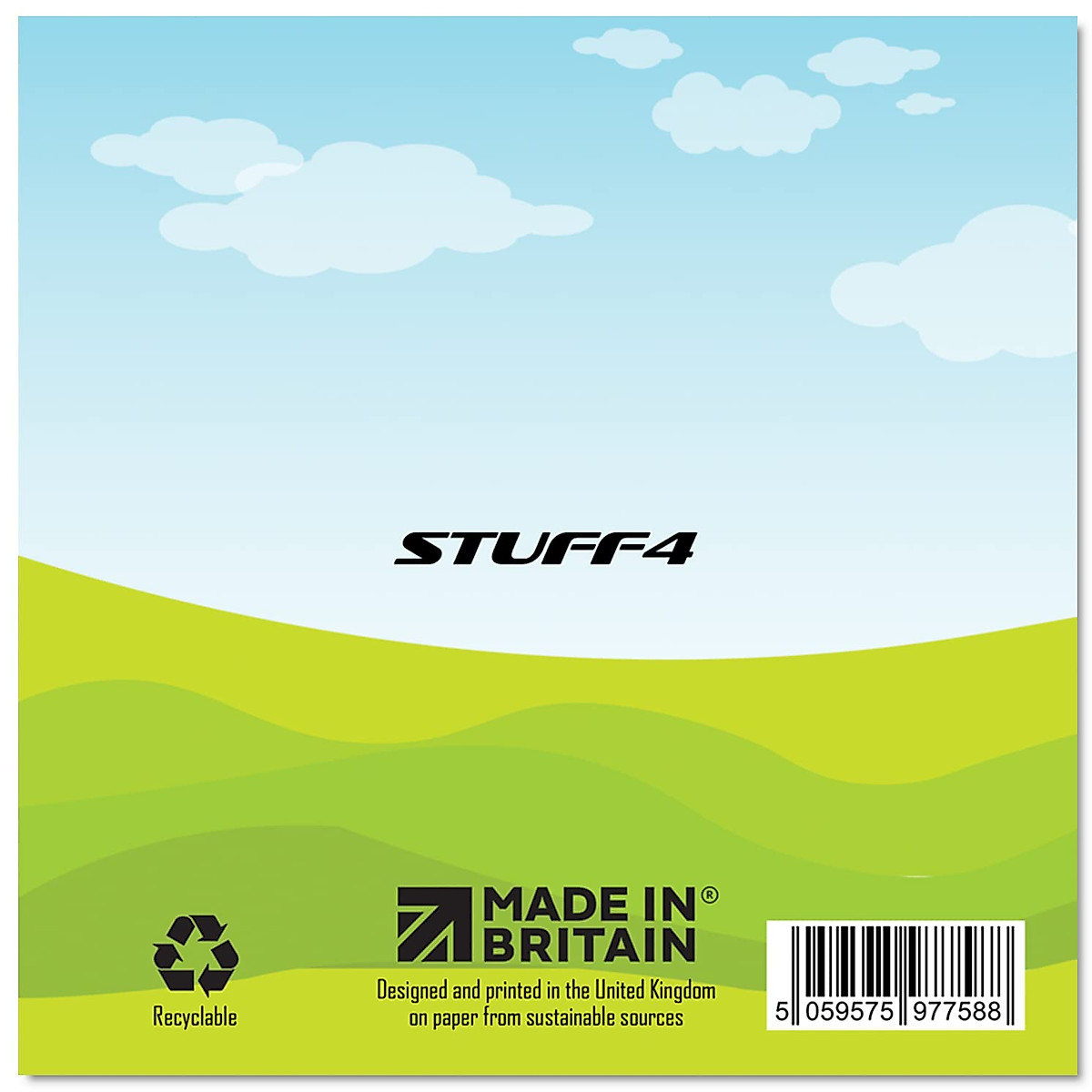 2nd Birthday Card Unisex - Panda Party - Happy Birthday Card 2 Year Old, 5.7 x 5.7 Inch Cute Greeting Card for Son Daughter Brother Sister Grandson Granddaughter Niece Nephew Cousin