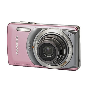 Olympus Stylus 7010 12MP Digital Camera with 7x Dual Image Stabilized Zoom and 2.7 inch LCD (Pink)