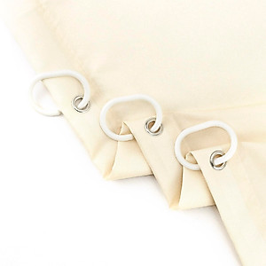 HVEST Cactus Flamingo Shower Curtain for Bathroom, Tropical Green Succulent and Pink Flamingo on Beige Shower Curtain with Hooks, 72X72 inches Sage Green Plant Polyester Fabric Bathroom Curtain