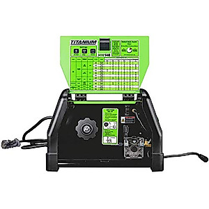 HFT MIG 140 Professional Welder With 120 Volt Input By TITANIUM With MIG Gun (Spool sold separately)