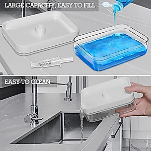 Adadmei Soap Pump Dispenser, Upgraded Cleaning Artifact, Countertop Dish Soap Dispenser for Kitchen, Sink Dish Washing Soap Dispenser