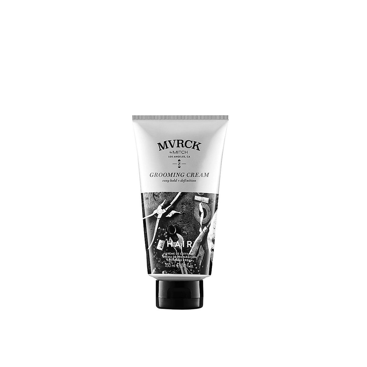 MVRCK by Paul Mitchell Grooming Cream for Men, Easy Hold + Definition, For All Hair Types, 5.1 fl. oz.