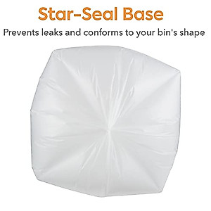 Staples 235755 40X46 Clear 2Mil 100 Lldpe