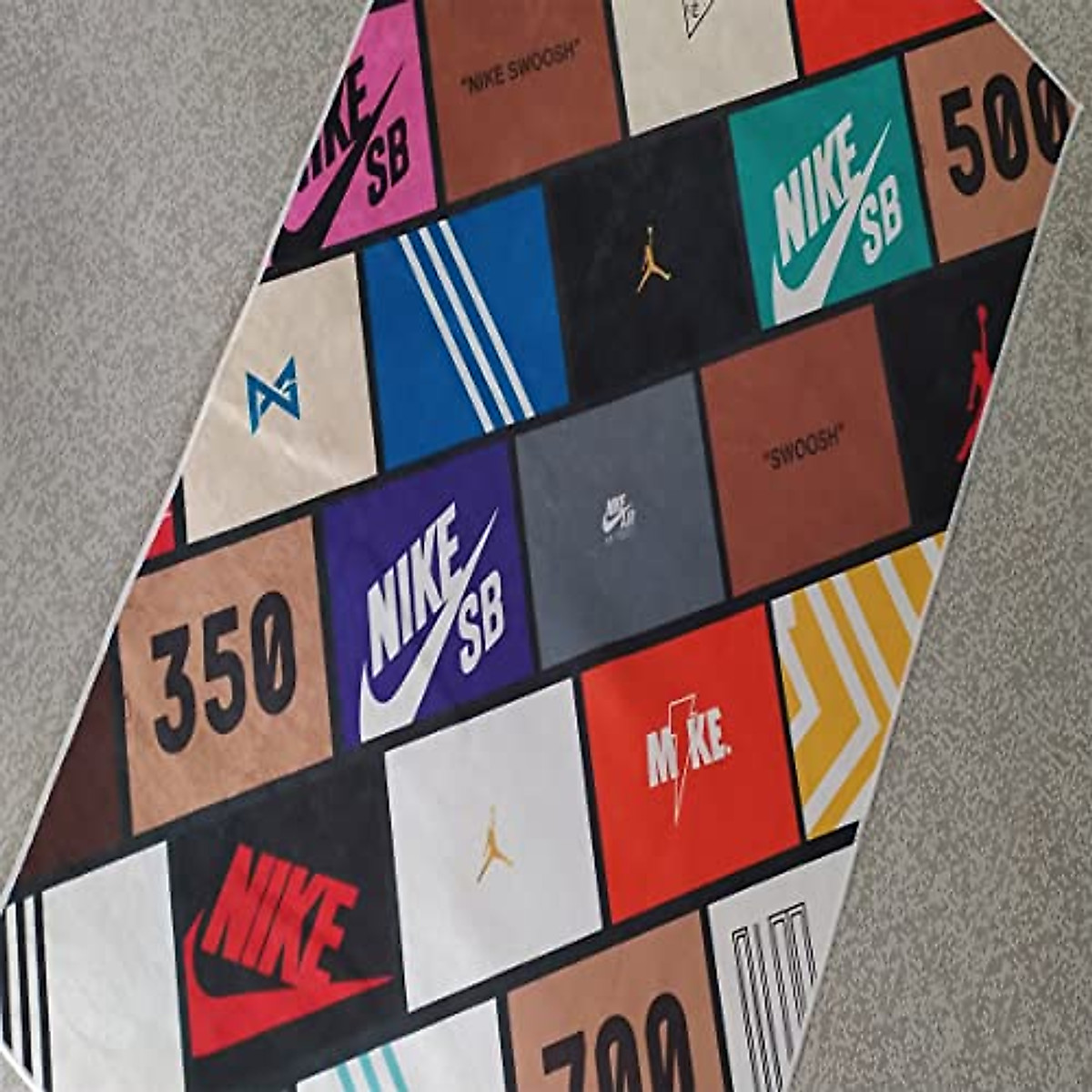 Sneakers, Sneakers Doormat, Sneakers Rug, Shoes Box Rug, Street Fashion, Flying Mat, Sneaker Room Decor, Living Room Rug, Popular Rug pe343 (2.6x3.9 feet - 80x120 cm)