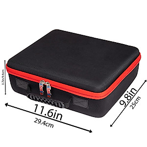 Khanka Hard Storage Case Replacement for CRAFTSMAN V20 Cordless Drill/Driver Kit (CMCD700C1/CMCD701C2/CMCD710C1/CMCD711C2/CMCD711D1), Case Only