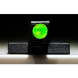 HIVIZ unisex adult Handgun HiViz SW2014 Interchangeable Style Front Sight for Smith Wesson M P Full Size, Green, Red, and White, One Size US