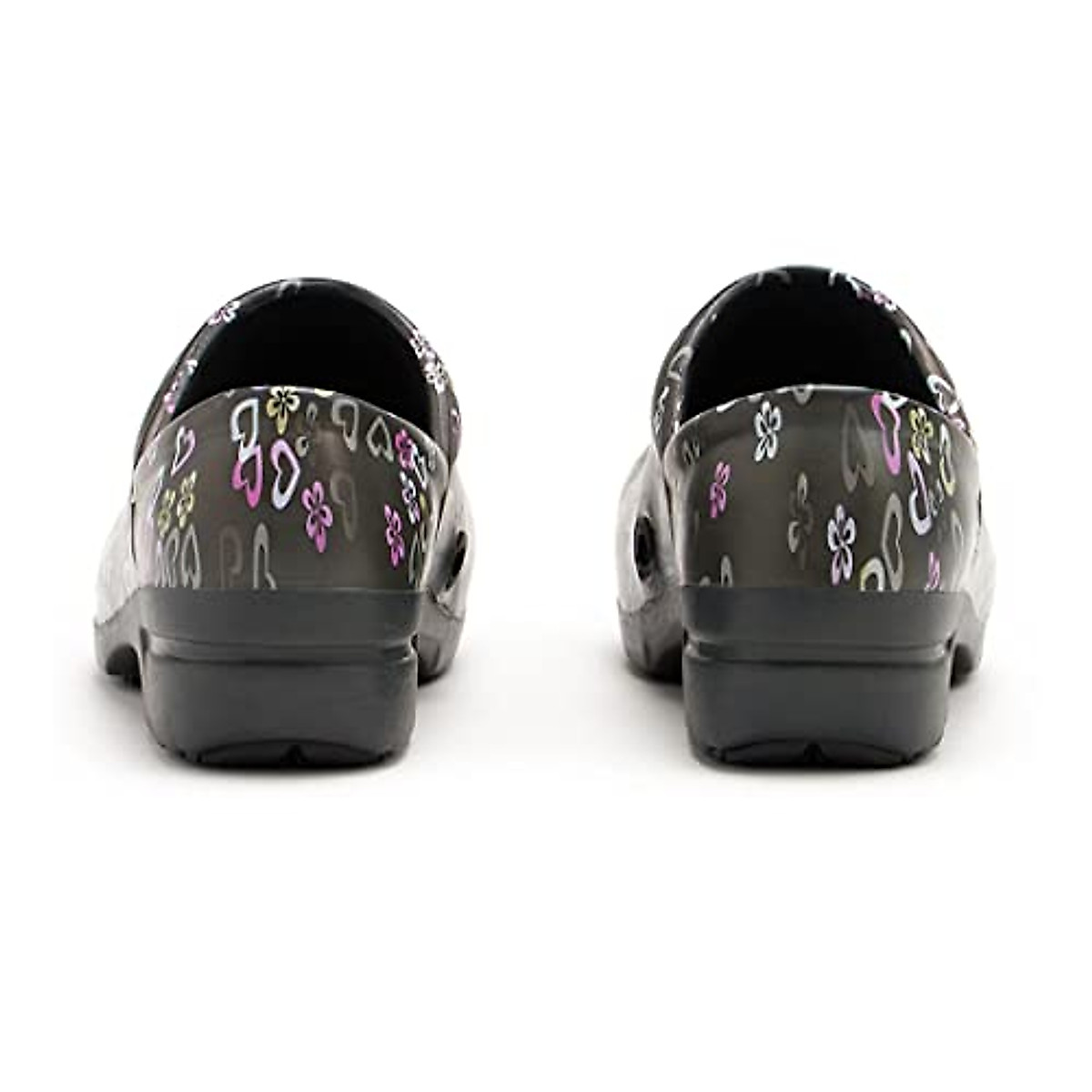 Anywear SR Angel Nurse Shoes, Slip-Resistant Clogs for Women, Nurse Clogs and Chef Shoes for Women, 7, Lucky in Love