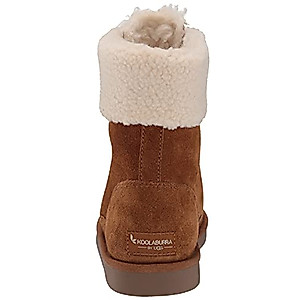 Koolaburra by UGG Unisex-Child K Lytta Short Boot, Chestnut, 4 Big Kid