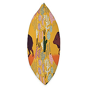 Sonoran Desert Gifts Peccary Javelina Southwestern Nature Desert Animal Lover Throw Pillow, 18x18, Multicolor