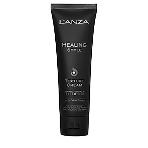L'ANZA Healing Style Texture Cream with Medium Hold Effect, Nourishes and Refreshes the Hair, Controls Tangling and Protects from Heat and UV Rays (4.2 Fl Oz)