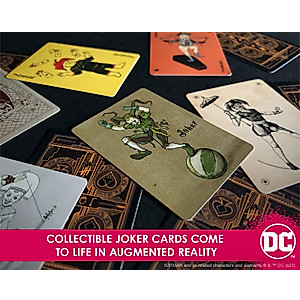 Infinite Rabbit Holes Arkham Asylum Files: Panic in Gotham City Augmented Reality Board Game - Escape Room-esque Batman Mystery with Harley Quinn and The Joker, Family Night - iOS 15+ | Android 13