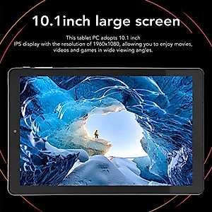 10.1 Inch Tablet, Front 5MP Back 13MP Green 1960x1080 IPS HD Tablet 8 Core 2.5GHZ 11.0 for Photography (US Plug)